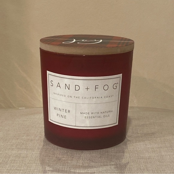 Sand + Fog | Accents | Sand And Fog 2 Oz Winter Pine Candle 3wick Red ...